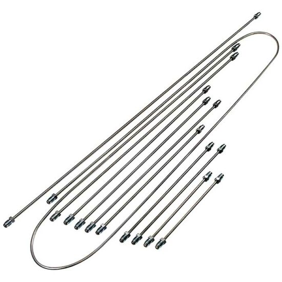 Brake Hard Line Kit, Stainless, all Super Beetle….#89-0714